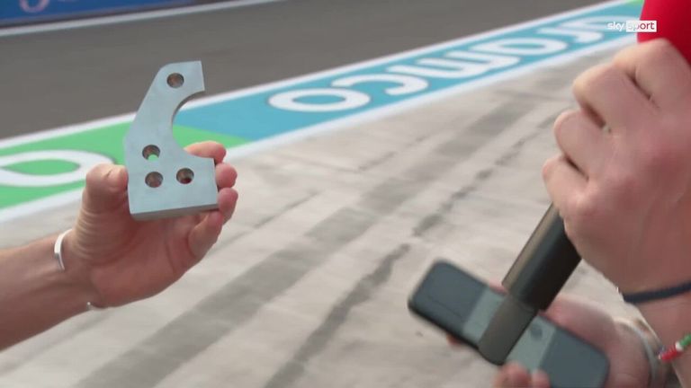 Sie lassen die Funken sprühen: Schumacher erklärt die Skid Blocks ...