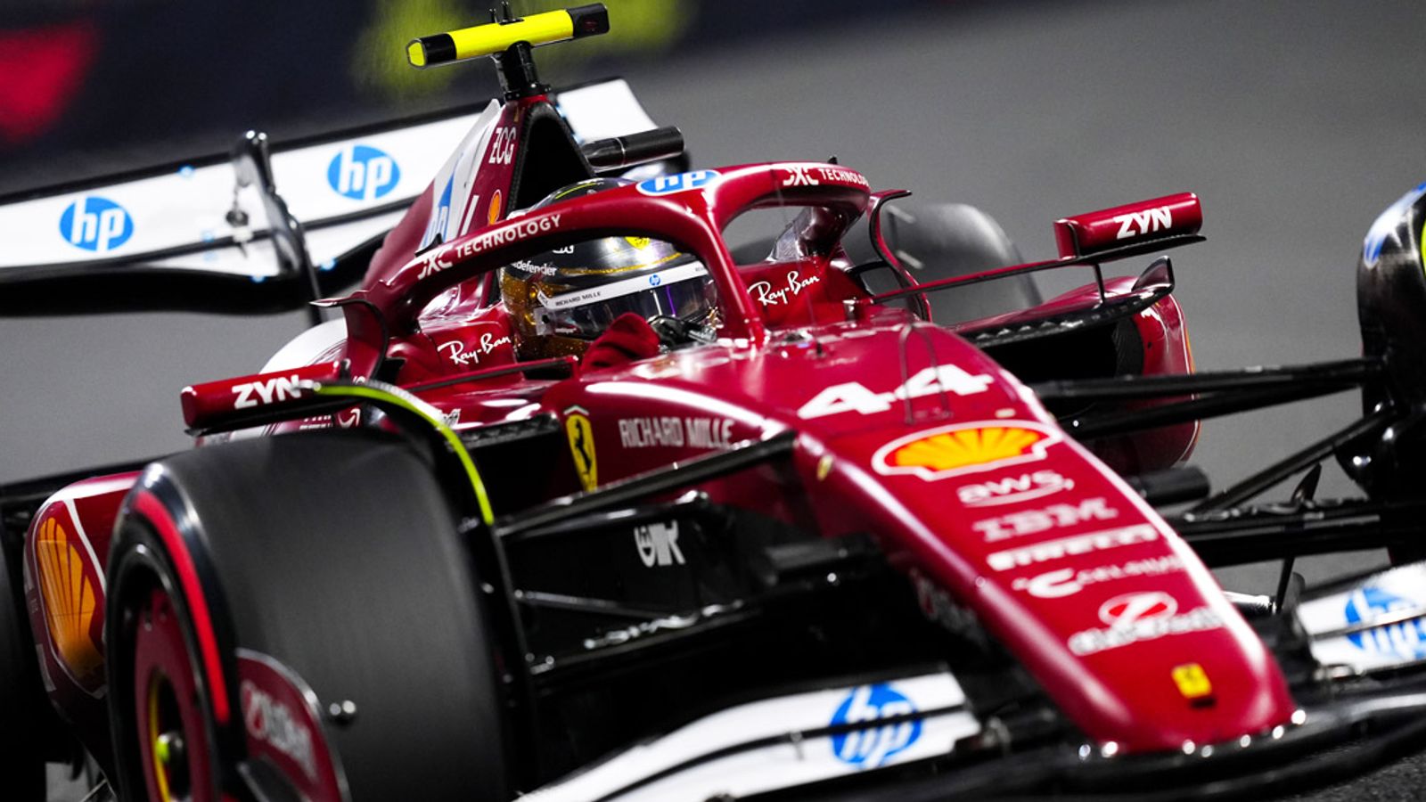 Lewis Hamilton in Abu Dhabi mit drittem Q1-Aus in Serie im Ferrari ...