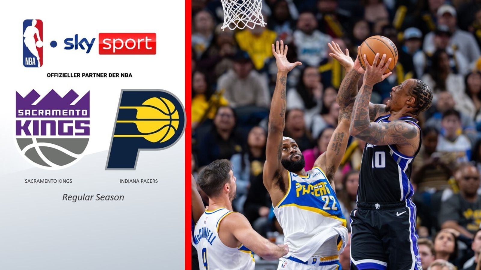 Nächste Kings-Pleite ohne Schröder bei den Pacers | NBA News | Sky Sport