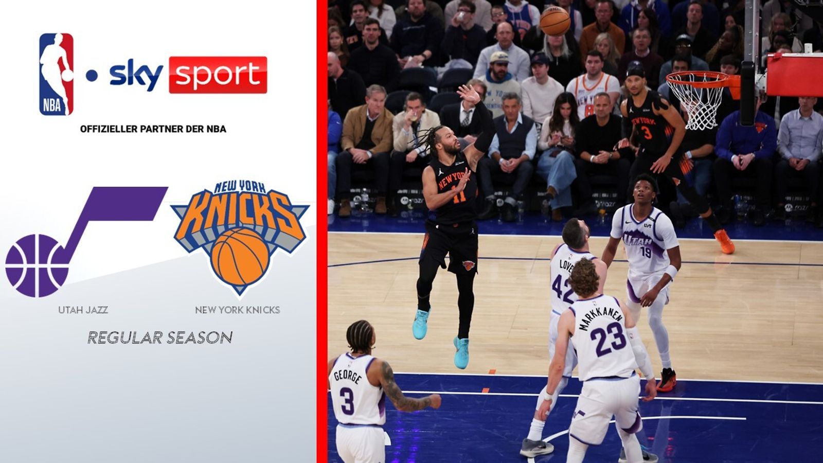 Brunson überzeugt bei Knicks-Sieg gegen Utah Jazz | NBA News | Sky Sport