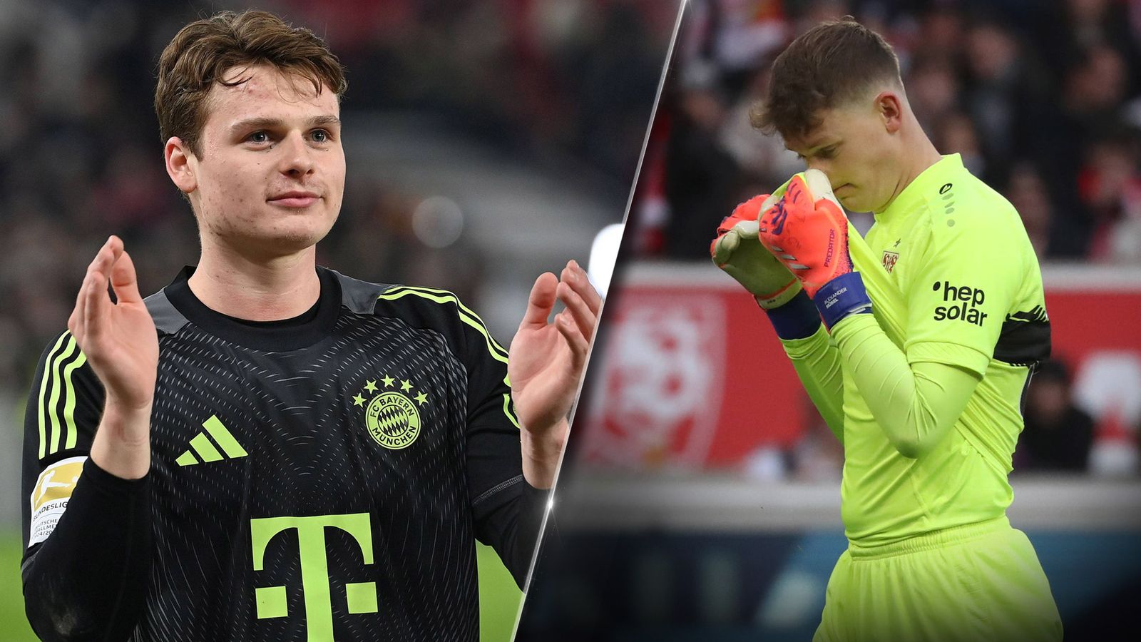 Jonas Urbig Punktsieger im direkten Duell mit Alexander Nübel | Fußball ...