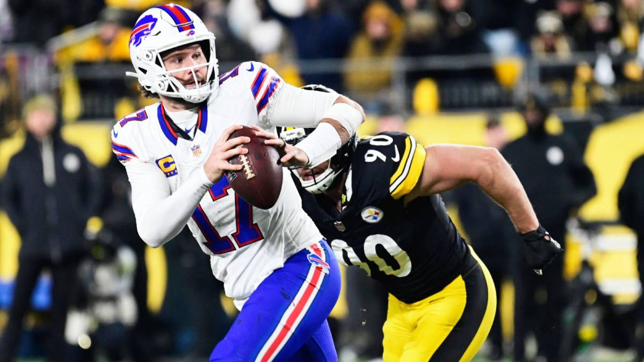 NFL-Star Josh Allen gewinnt mit Bills gegen Steelers - Seahawks schlagen Vikings | NFL News ...