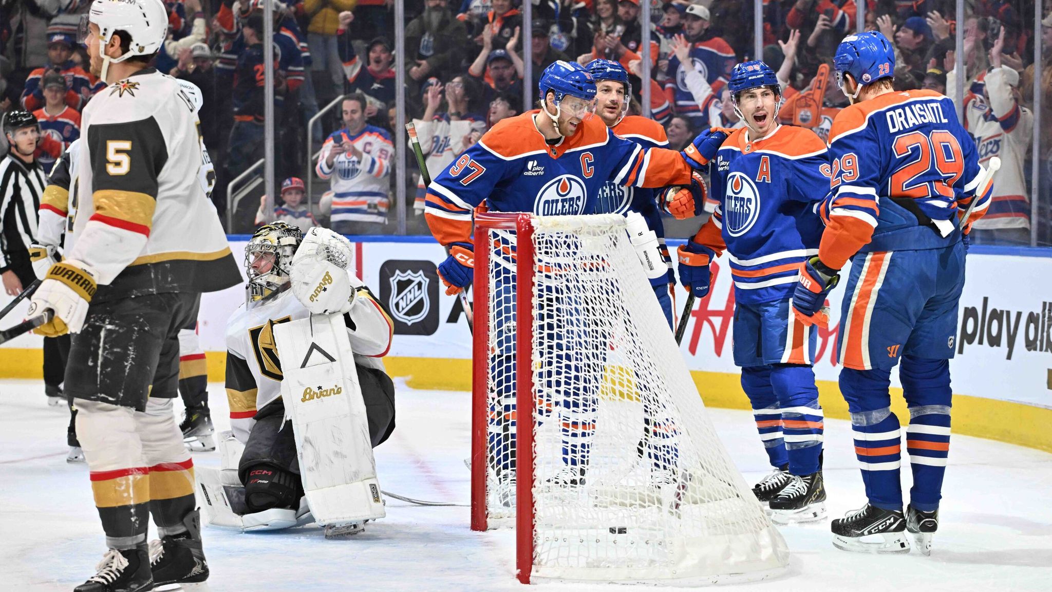 Leon Draisaitl gewinnt mit Edmonton Oilers - auch Tim Stützle feiert ...