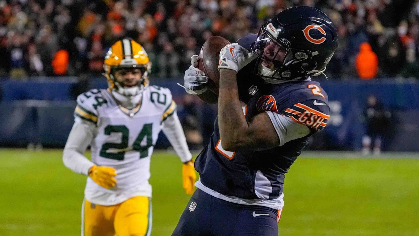 Chicago Bears besiegen Green Bay Packers - Los Angeles Rams schlagen ...