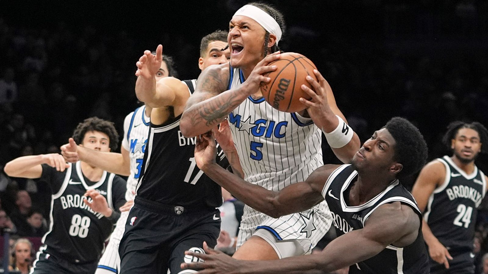 Orlando Magic gewinnen in der NBA gegen die Brooklyn Nets in der ...