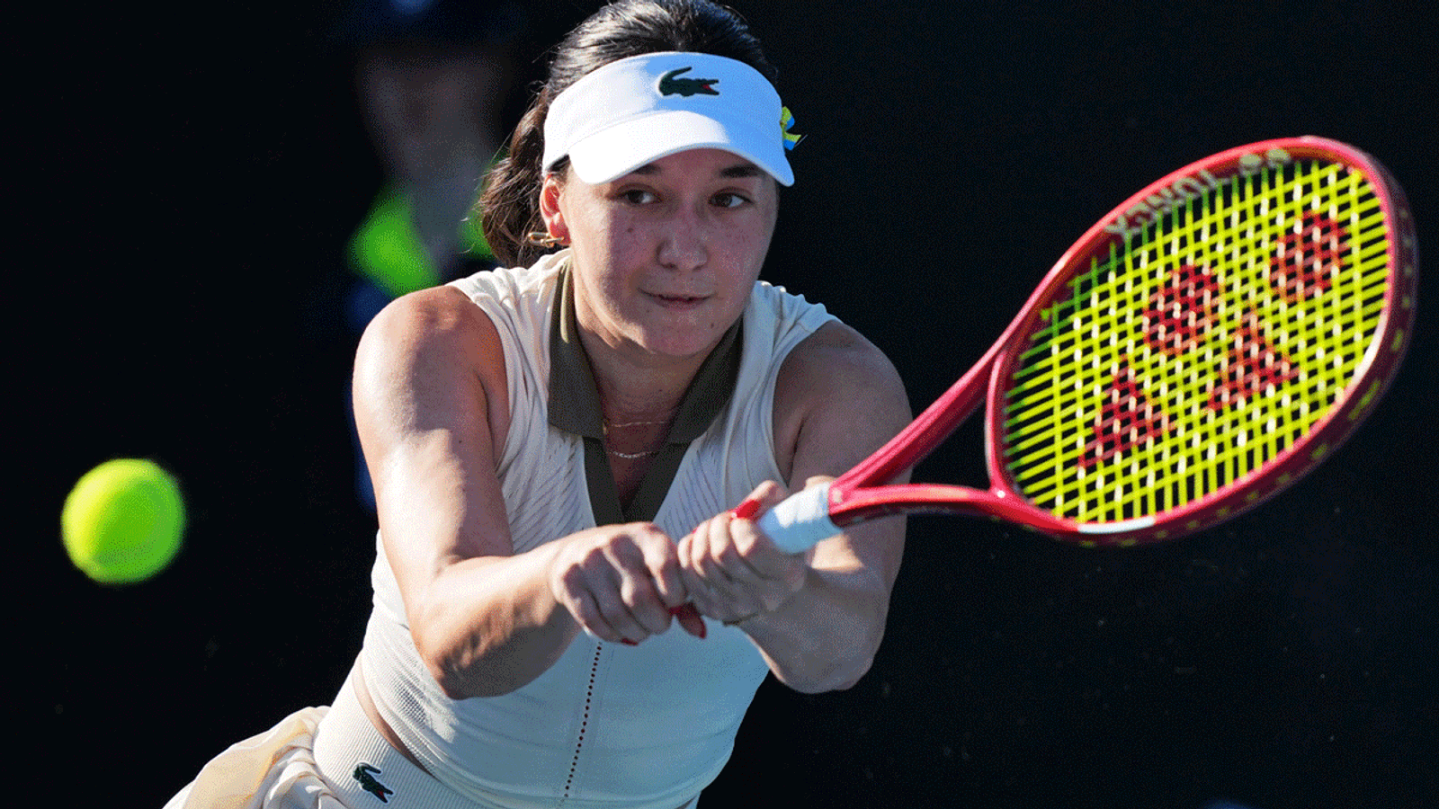 Eva Lys fliegt bei den Australian Open gegen Sorana Cirstea in der ...