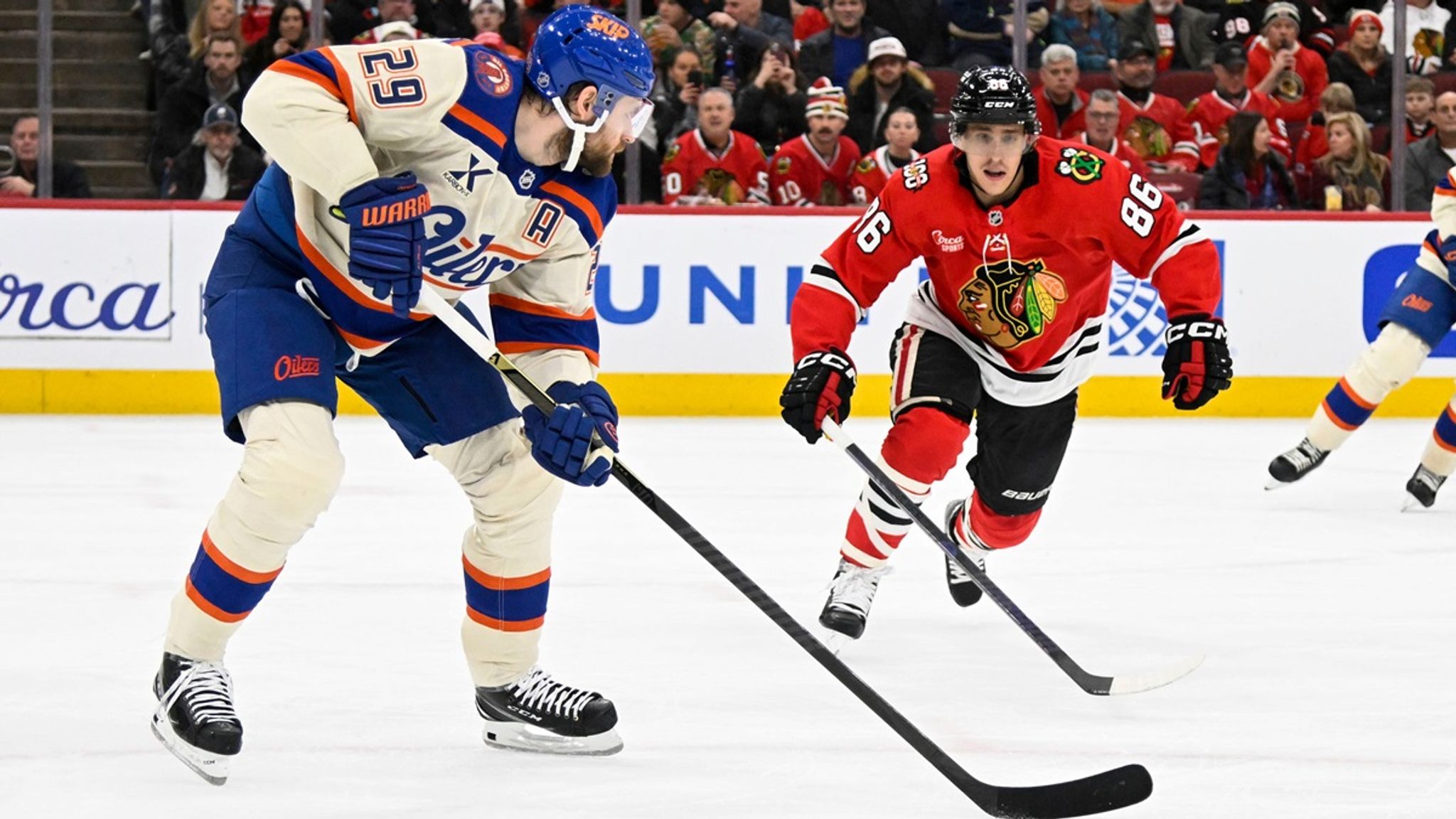 NHL-Star Draisaitl und Edmonton Oilers bezwingen Chicago Blackhawks ...