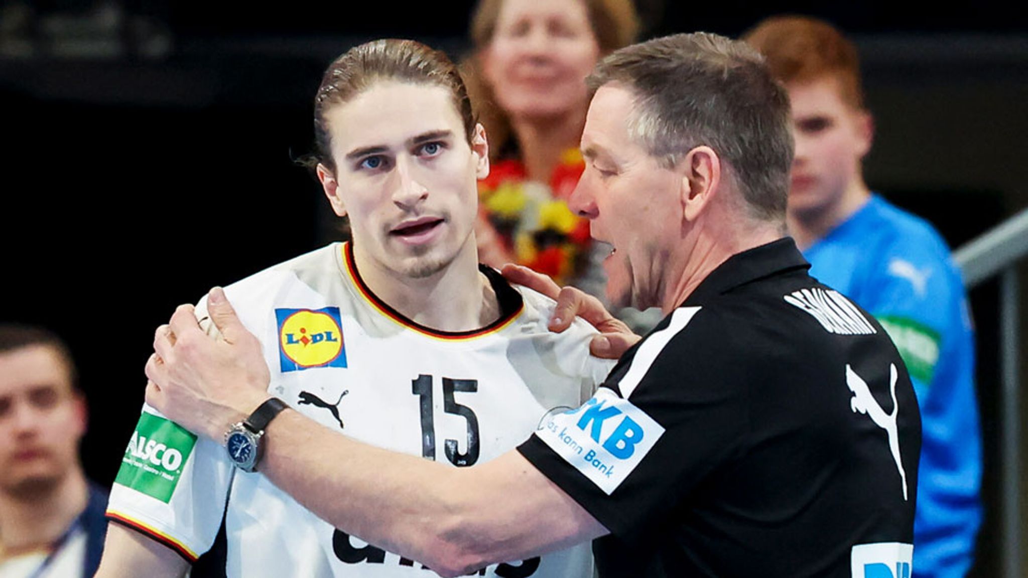 DHB-Bundesliga Gislason reagiert nach Sieg über Spanien auf die ...