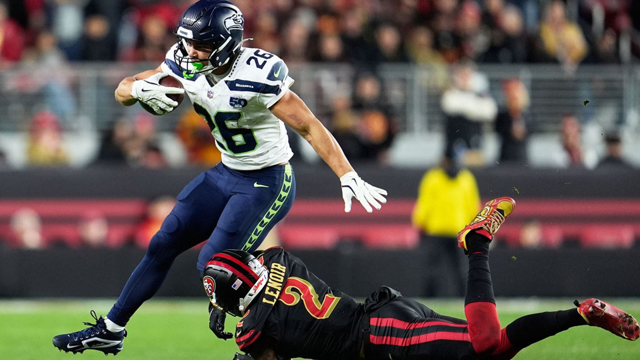 Seattle Seahawks sichern sich in ihrer Conference Platz eins ...