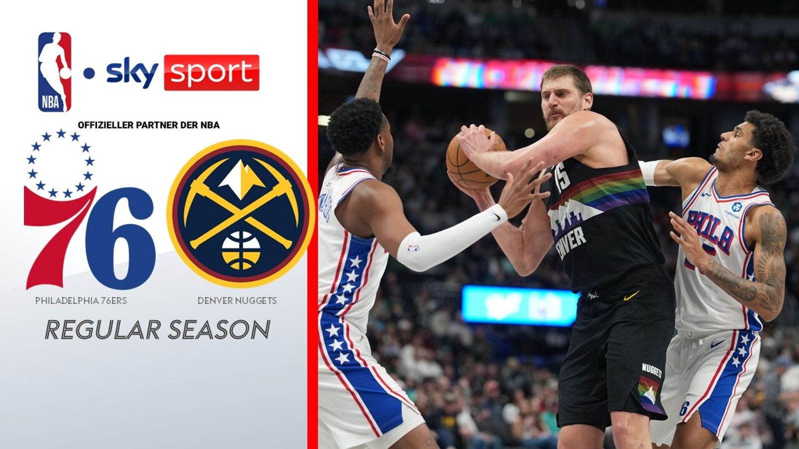 Jokic brilliert mit 14 Assists bei Nuggets Sieg gegen 76ers | NBA News ...