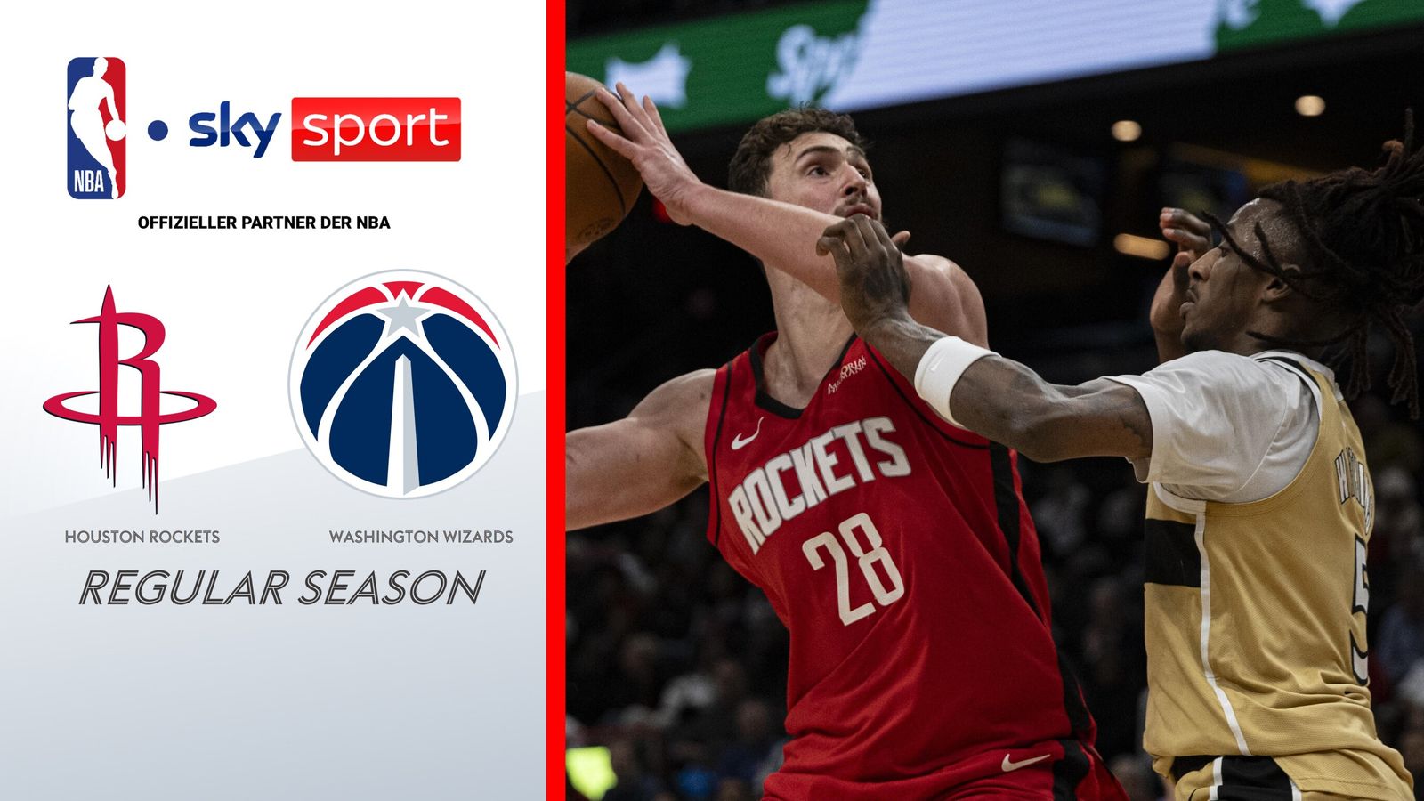 Rockets feiern knappen Sieg gegen die Wizards | NBA News | Sky Sport