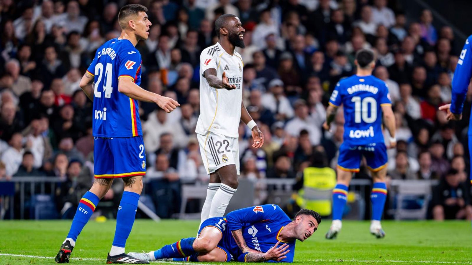 Rüdiger weist Vorwürfe nach umstrittenem Foul gegen Getafe zurück ...