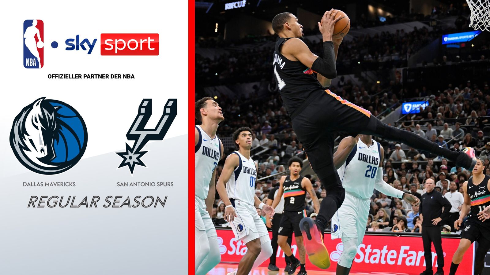 Victor Wembanyama Scores 40 Points to Lead Spurs Past Mavericks - News ...