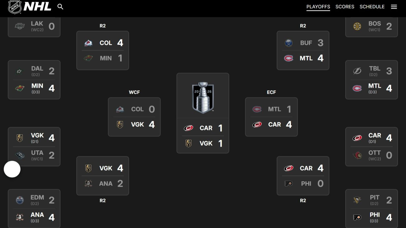 Carolina Hurricanes gewinnen Spiel 2 der NHL-Finalserie gegen die ...